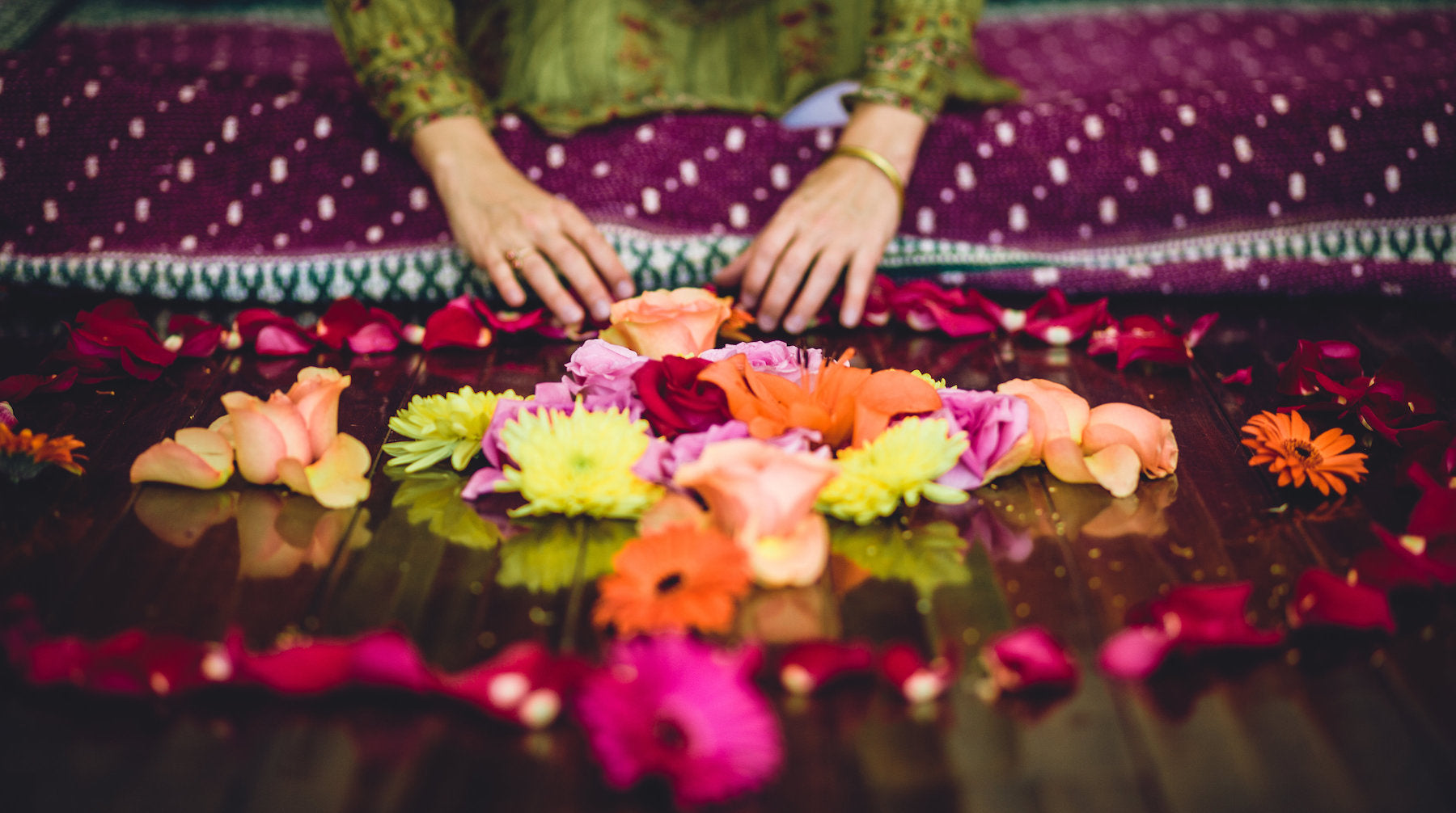 HOW TO CREATE A FLOWER MANDALA