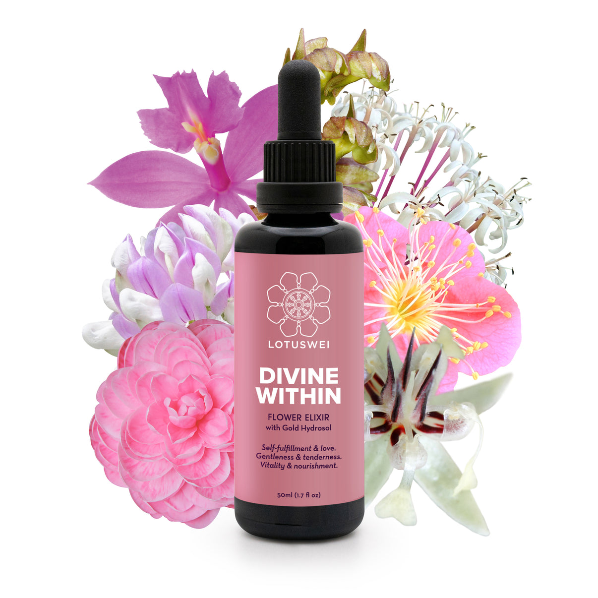 Flower Essence for Love: Divine Power Within – LOTUSWEI
