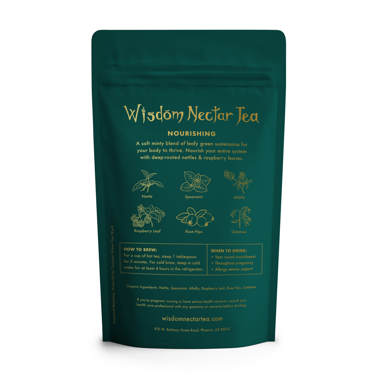 Wisdom Nectar: Nourishing Tea - LOTUSWEI