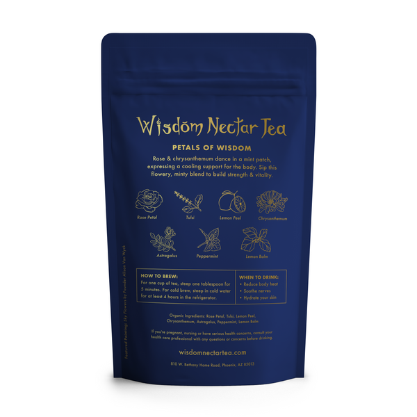 Wisdom Nectar: Petals of Wisdom Tea