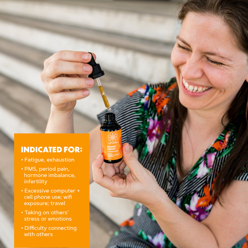 Radiant Energy Flower Essence Elixir | LOTUSWEI