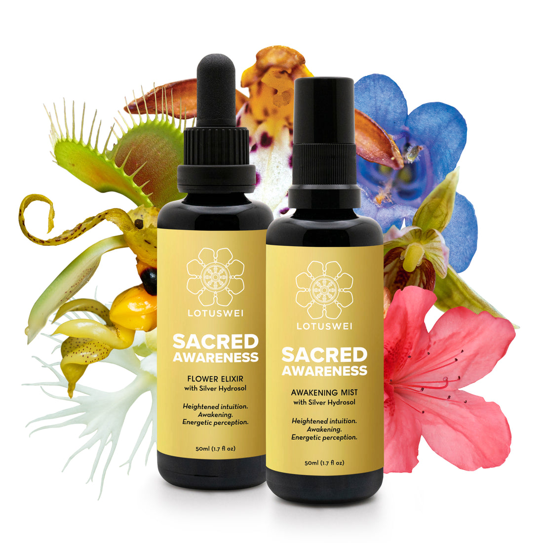 Sacred Awareness Flower Elixir: Clarity & Insight – LOTUSWEI